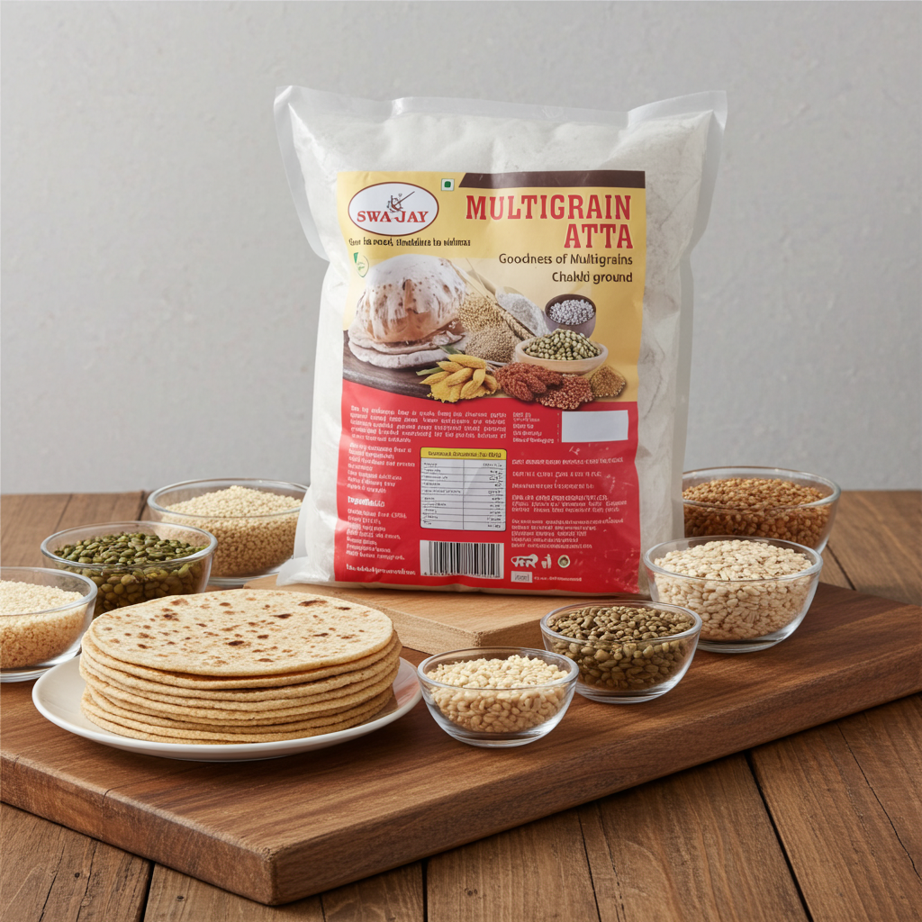 Multi Grain Flour 5kg - Balanced Blend for Everyday Cooking – Swa-Jay